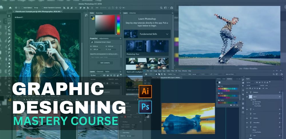 Graphic Designing Mastery Course | Hadi E-Learning